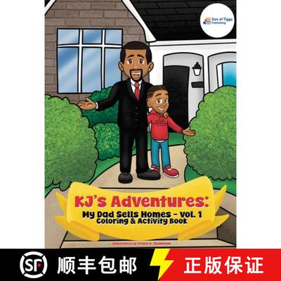 【3-4周达】KJ's Adventures My Dad Sells Homes - Volume 1 [9798218713126]