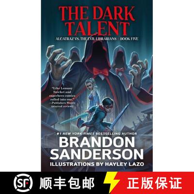 【3-4周达】The Dark Talent: Alcatraz vs. the Evil Librarians [9780765381415]