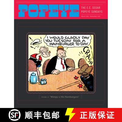 【3-4周达】Popeye Volume 2: Wimpy & His Hamburgers [9781683966685]