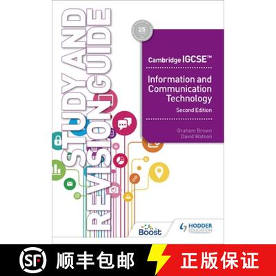 【3-4周达】Cambridge IGCSE Information and Communication Technology Study and Revision Guide Second E... [9781398318526]