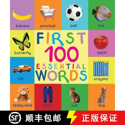 【3-4周达】First 100 Essential Words [9798349288838]