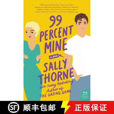 【3-4周达】99 Percent Mine: A Novel [9780062439611]