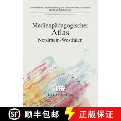 【3-4周达】Medienpädagogischer Atlas: Nordrhein-Westfalen [9783810019424]