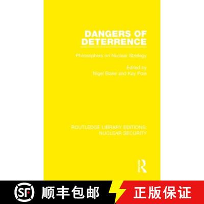 【3-4周达】Dangers of Deterrence: Philosophers on Nuclear Strategy [9780367535216]