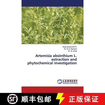预订 Artemisia absinthium L. extraction and phytochemical investigation [9786139985722]