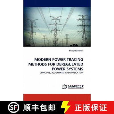 预订 Modern Power Tracing Methods for Deregulated Power Systems [9783844327335]