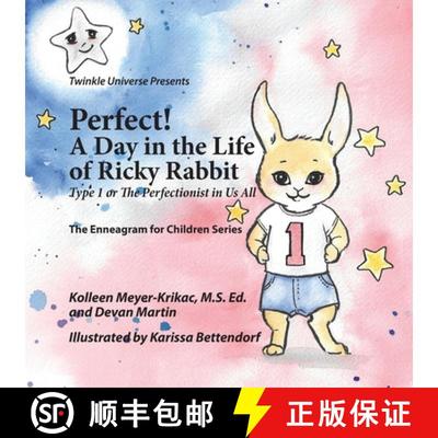 【3-4周达】Perfect! A Day in the Life of Ricky Rabbit: Type 1 or the Perfectionist in Us All [9780999284926]