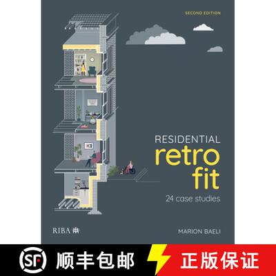 【3-4周达】Residential Retrofit: 24 Case Studies [9781915722577]