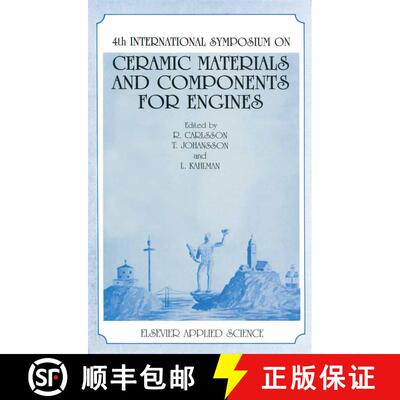 【3-4周达】4th International Symposium on Ceramic Materials and Components for Engines [9789401052801]