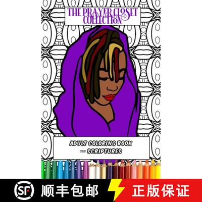 【3-4周达】Adult Coloring Book with Scriptures [9781794875036]