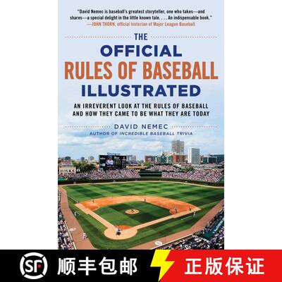 【3-4周达】The Official Rules of Baseball Illustrated: An Irreverent Look at the Rules of Baseball an... [9781683583233]