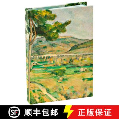 【3-4周达】精装 Teneues - Mini Notebook: Paul Cezanne Mont Sainte-Victoire, Hardcover, 120 Dot-Grid P... [9781623258269]
