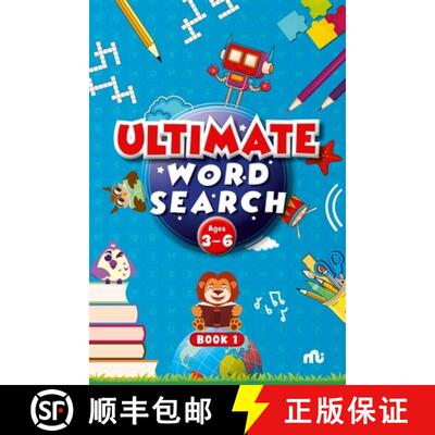 【3-4周达】Ultimate Word Search Book 1 [9789357023474]