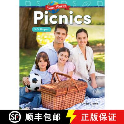 【3-4周达】Your World: Picnics: 3-D Shapes [9781425856281]