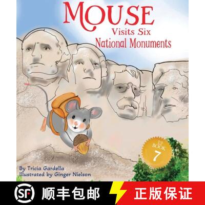 【3-4周达】精装 Mouse Visits Six National Monuments [9781959412700]