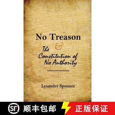 【3-4周达】No Treason: The Constitution of No Authority [9783190275243]