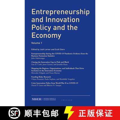 预订 Entrepreneurship and Innovation Policy and the Economy: Volume 1 Volume 1 [9780226821757]