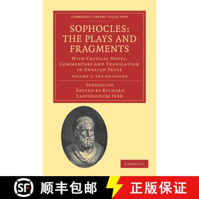 预订 Sophocles: The Plays and Fragments: With Critical Notes, Commentary and Translation in English P... [9781108008402]