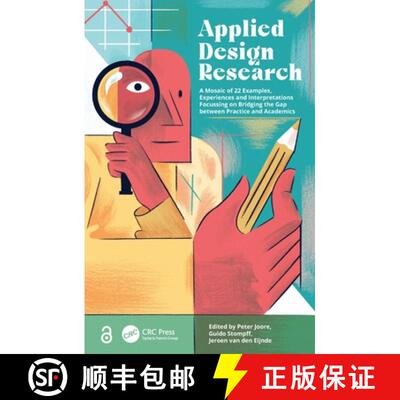 【3-4周达】精装 Applied Design Research: A Mosaic of 22 Examples, Experiences and Interpretations Foc... [9781032209197]