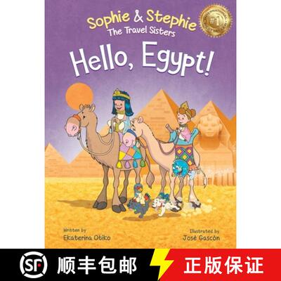 【3-4周达】Hello, Egypt!: A Children's Picture Book Thrilling Treasure Hunt Adventure Through Ancient... [9781959490197]