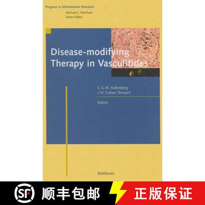 【3-4周达】精装 Disease-modifying Therapy in Vasculitides [9783764361471]