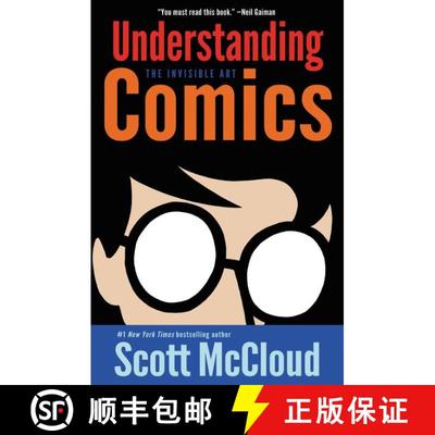 【3-4周达】理解漫画：看不见的艺术 Understanding Comics: The Invisible Art [9780060976255]