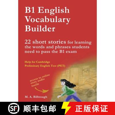 【3-4周达】B1 English Vocabulary Builder: 22 Short Stories for Learning the Words and Phrases Student... [9788409766925]