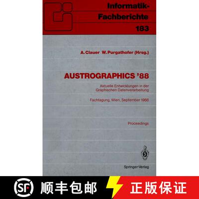 【3-4周达】Austrographics '88 : Aktuelle Entwicklungen in der Graphischen Datenverarbeitung Fachtagun... [9783540503057]