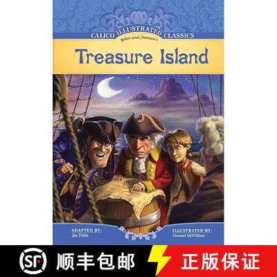 【3-4周达】精装 Treasure Island [9781602707528]