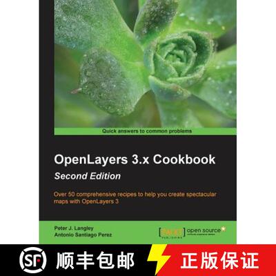 预订 OpenLayers 3.x Cookbook - Second Edition [9781785287756]