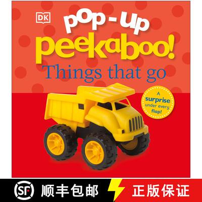 【3-4周达】Pop-Up Peekaboo! Things That Go: Pop-Up Surprise Under Every Flap! [9780756690090]