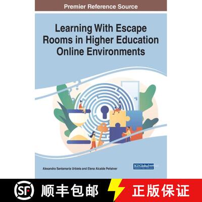 【3-4周达】精装 Learning With Escape Rooms in Higher Education Online Environments [9781668460818]