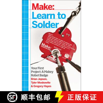 【3-4周达】Learn to Solder: Tools and Techniques for Assembling Electronics [9781449337247]