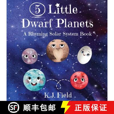 【3-4周达】5 Little Dwarf Planets: A Rhyming Solar System Book [9781955815055]