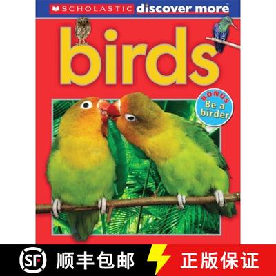 【3-4周达】Scholastic Discover More: Birds (Emergent Reader) [9780545667739]