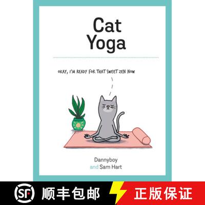 【3-4周达】精装 Cat Yoga: Purrfect Poses for Flexible Felines [9781787832466]