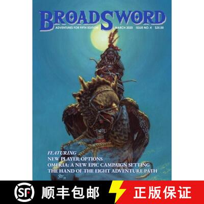 【3-4周达】BroadSword Monthly #4: Adventures for Fifth Edition [9781733338332]