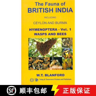 【3-4周达】The Fauna of British India, Hymenoptera (2-Volume Set) [9788170190264]