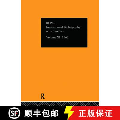 【3-4周达】精装 Intl Biblio Econom 1962 Vol 11 [9780422800907]