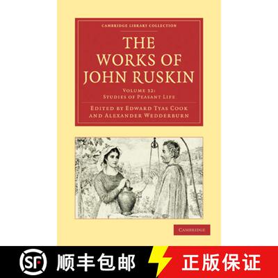 【3-4周达】Works of John Ruskin: - Lectures on Landscape; Michaelangelo; Tintoret [9781108008808]