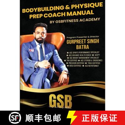 【3-4周达】BODYBUILDING & PHYSIQUE  PREP COACH MANUAL [9789361443060]