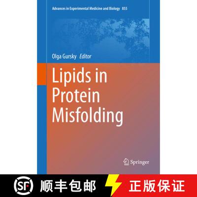 【3-4周达】精装 Lipids in Protein Misfolding [9783319173436]
