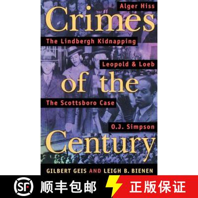 【3-4周达】Crimes of the Century: From Leopold and Loeb to O. J. Simpson [9781555534271]