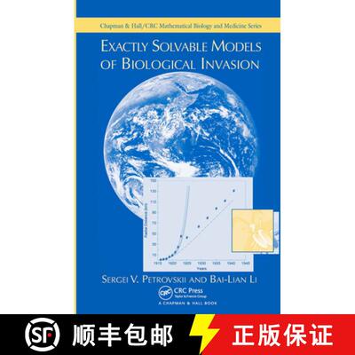 【3-4周达】精装 Exactly Solvable Models of Biological Invasion [9781584885214]