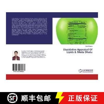 预订 Elusidative Appraisal Of Lipids & Meda Dhatu [9783330055988]