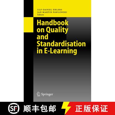 【3-4周达】Handbook on Quality and Standardisation in E-Learning [9783540327875]
