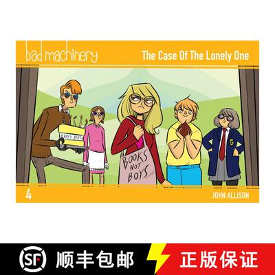 【3-4周达】Bad Machinery Vol. 4, Volume 4: The Case of the Lonely One, Pocket Edition [9781620104576]