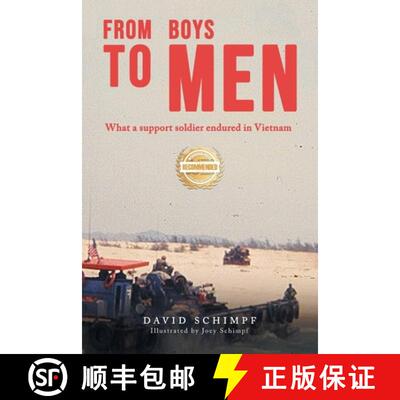 【3-4周达】From Boys to Men: What A Support Soldier Endured in Vietnam [9781961845558]