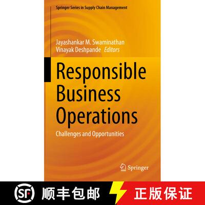 【3-4周达】Responsible Business Operations : Challenges and Opportunities [9783030519568]