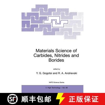【3-4周达】精装 Materials Science of Carbides, Nitrides and Borides [9780792357063]